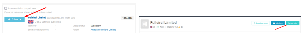 Searching for Companies - comparison with DueDil WebApp – nCino Smart ...
